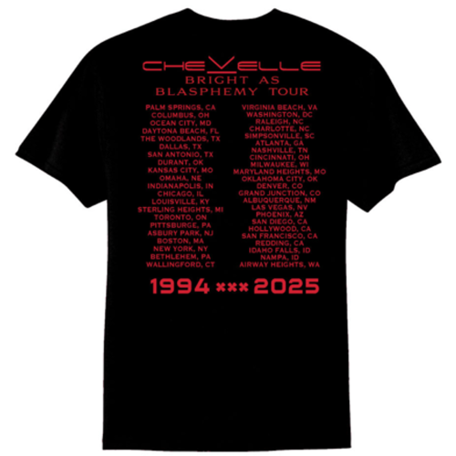 Chevelle Official Merch Store | Get Some Merchandise – Band T-Shirts ...